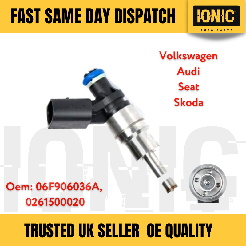 PETROL FUEL INJECTOR A3 A4 A6 TT ALTEA LEON EOS GOLF PASSAT 2.0 TFSI ...
