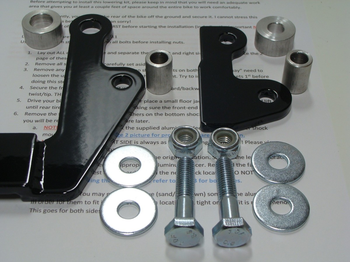 Shadow Spirit 750 Lowering Kit 2002 Honda Shadow Spirit 750 Lowering