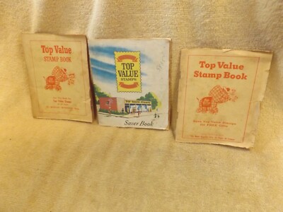 Vintage Lot of 3 TOP VALUE STAMP Books full of stamps | eBay