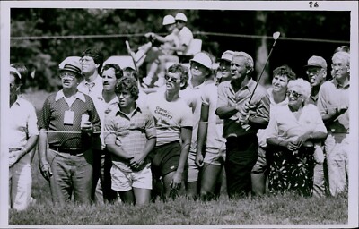 LG861 1983 Original Photo ARNOLD PALMER US Senior Open Hazeltime Golf ...