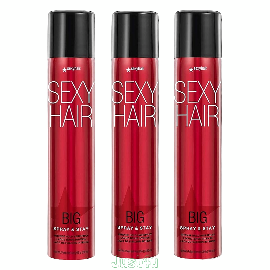 Big Sexy Hair Spray & Stay Intense Hold Hairspray, 9oz. (3CANS) | eBay
