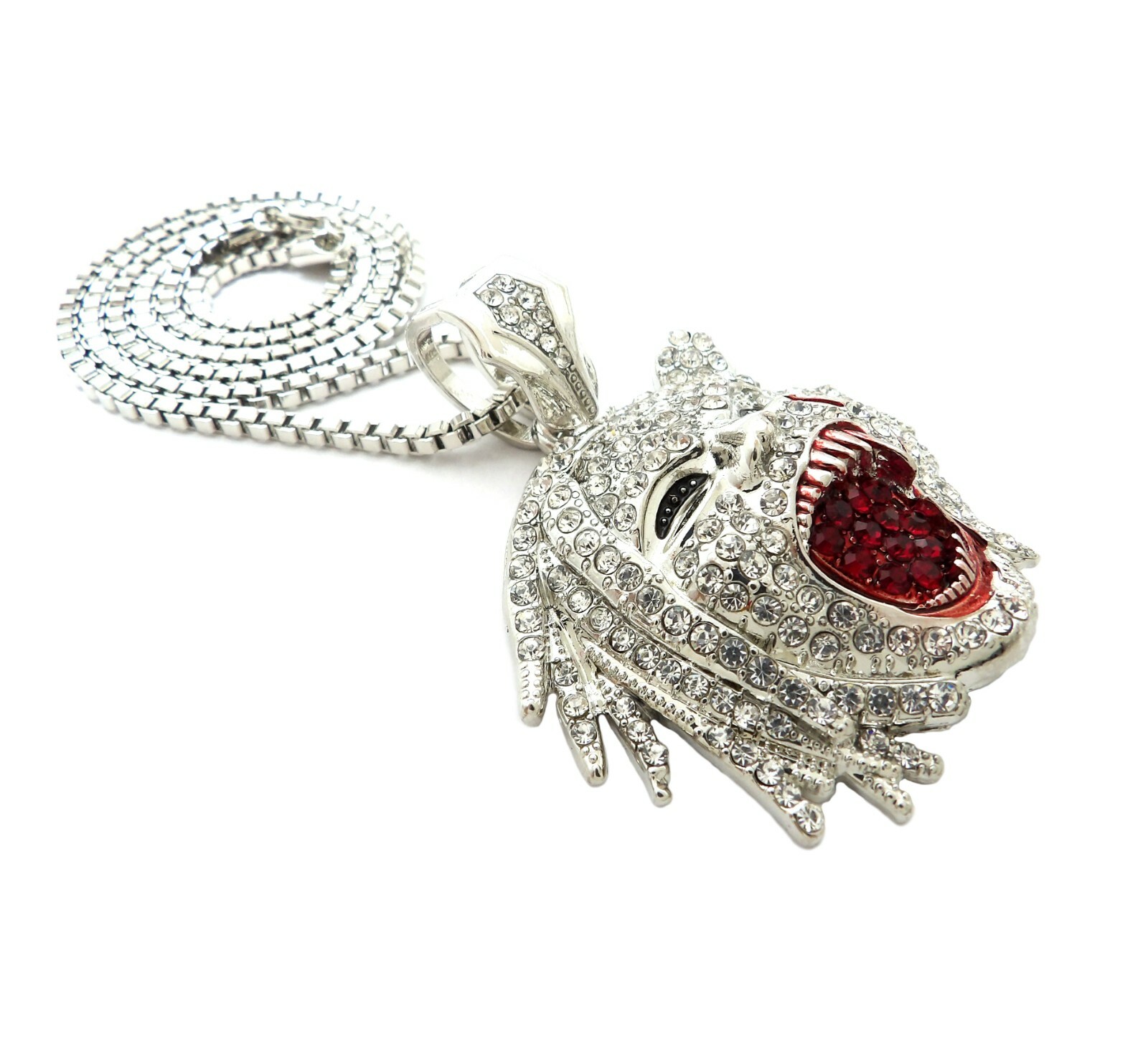 TEE GRIZZLEY PENDANT WITH 3mm 24" BOX CHAIN | eBay