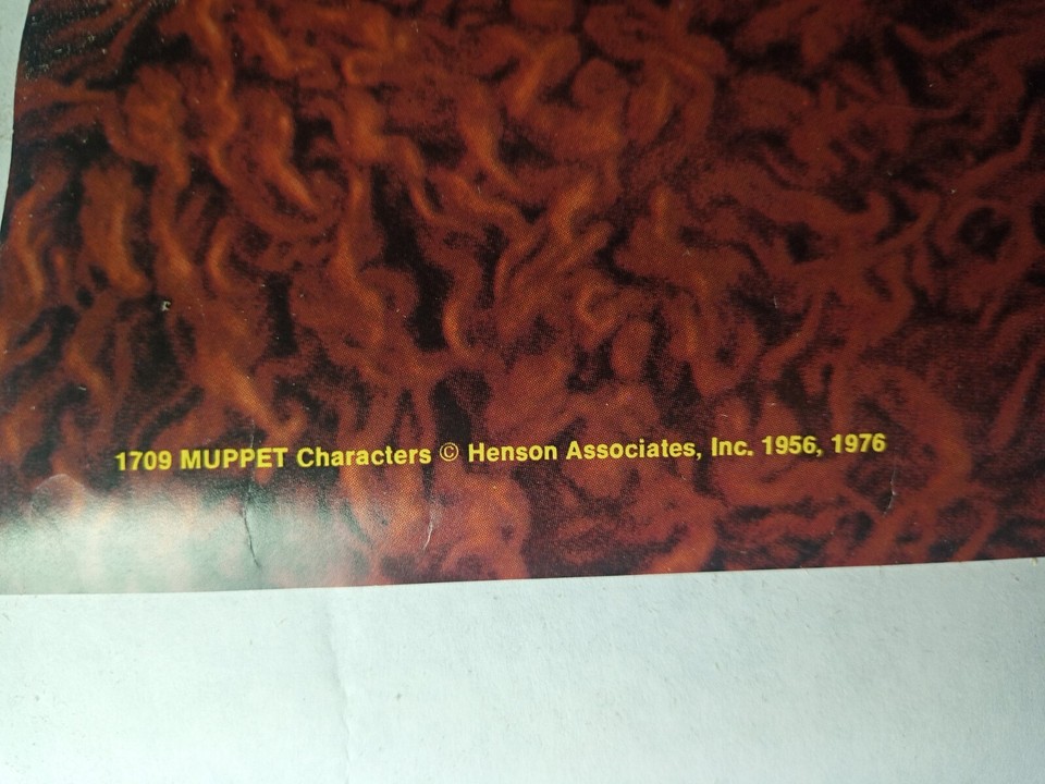 Rare Muppet Show Fan Club Charter Membership Application Form (With ...