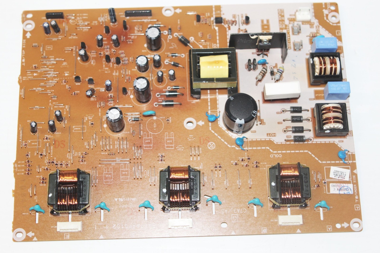 AS-IS / BAD Power Supply Board BA17AAF0102 1_1 A17AB-MPW Emerson 26 ...