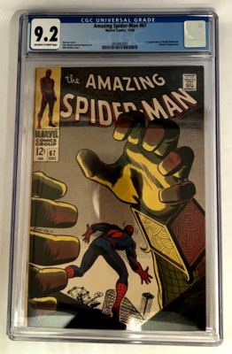 AMAZING SPIDER-MAN #67-CGC 9.2 Marvel First Randy Robertson | eBay