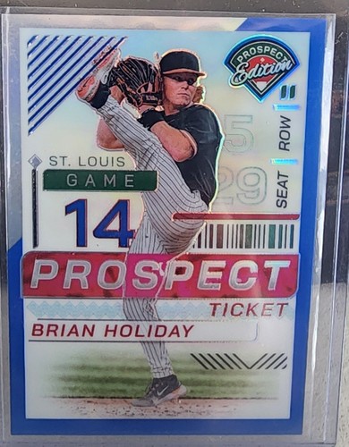 2024 Panini Elite Edition Brian Holiday Blue Holo /149 | eBay