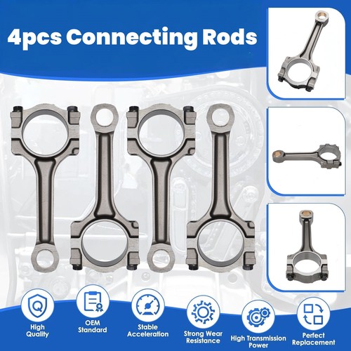 For GM Connecting Rods Ecotec 2006-2017 Chevrolet GMC Buick 2.4L 8207 ...