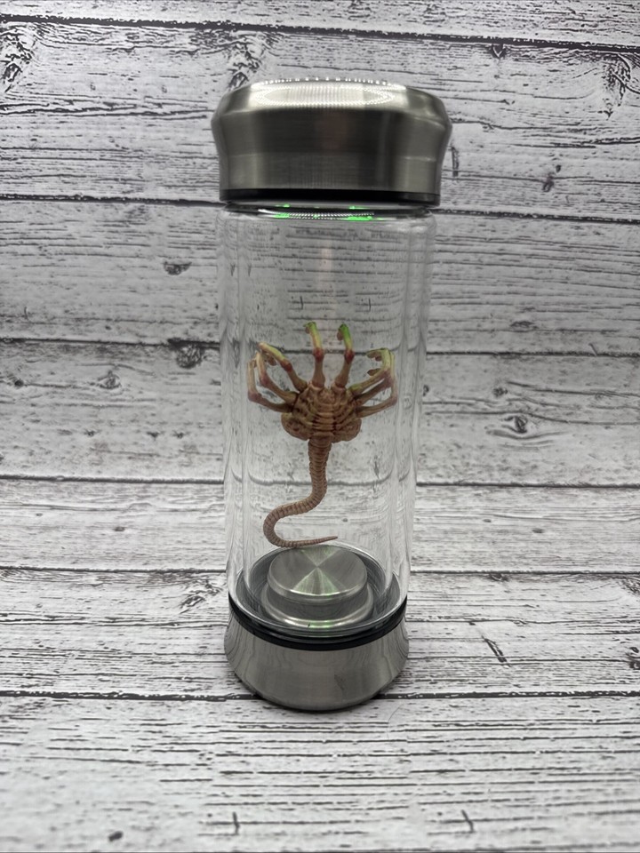 Alien Glow Jar Xenomorph Specimen Facehugger Embryo Glass Jar Movie ...