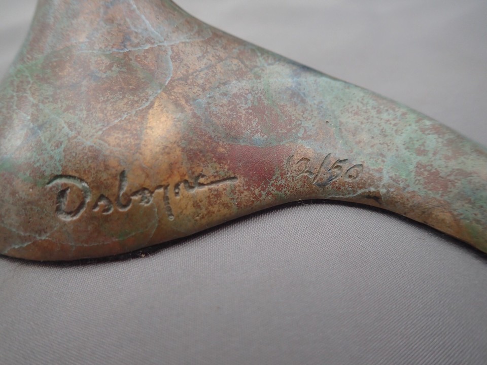 LEO OSBORNE NUMBERED BRONZE NUDE SCULPTURE RE-MEMBERING LIMITED EDITION ...