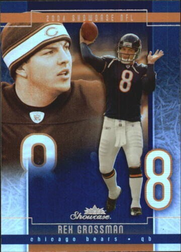 2004 Fleer Showcase Football Card #66 Rex Grossman | eBay