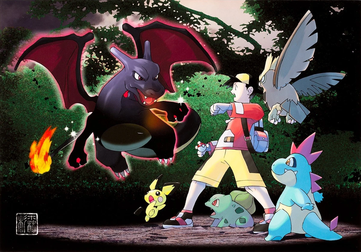 Pokemon Shiny Charizard Art