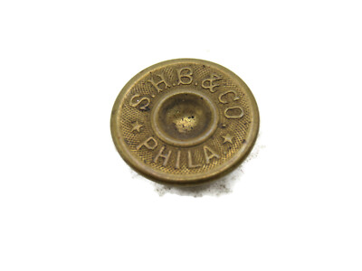S. H. B. & Co. Philadelphia Button Snap Vintage & Gold Tone | eBay
