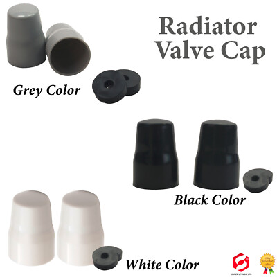 Radiator Valve Cap Universal Replacement Central Cover Valve Plumb ...