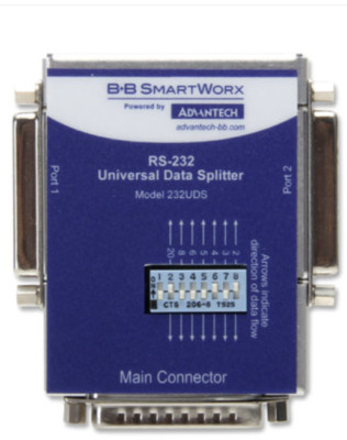B&B Electronics RS-232 Universal Data Splitter with DIP switch to ...