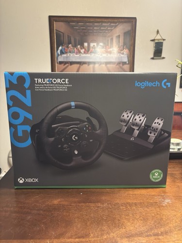 Logitech G923 Racing Wheel and Pedals for Xbox Series X|S, Xbox One and ...