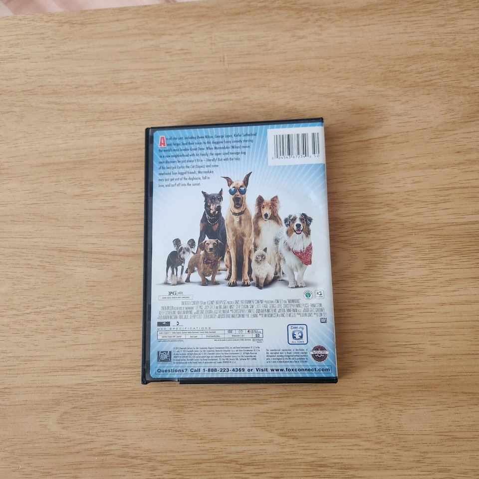 Marmaduke DVD Used George Lopez Owen Wilson | eBay