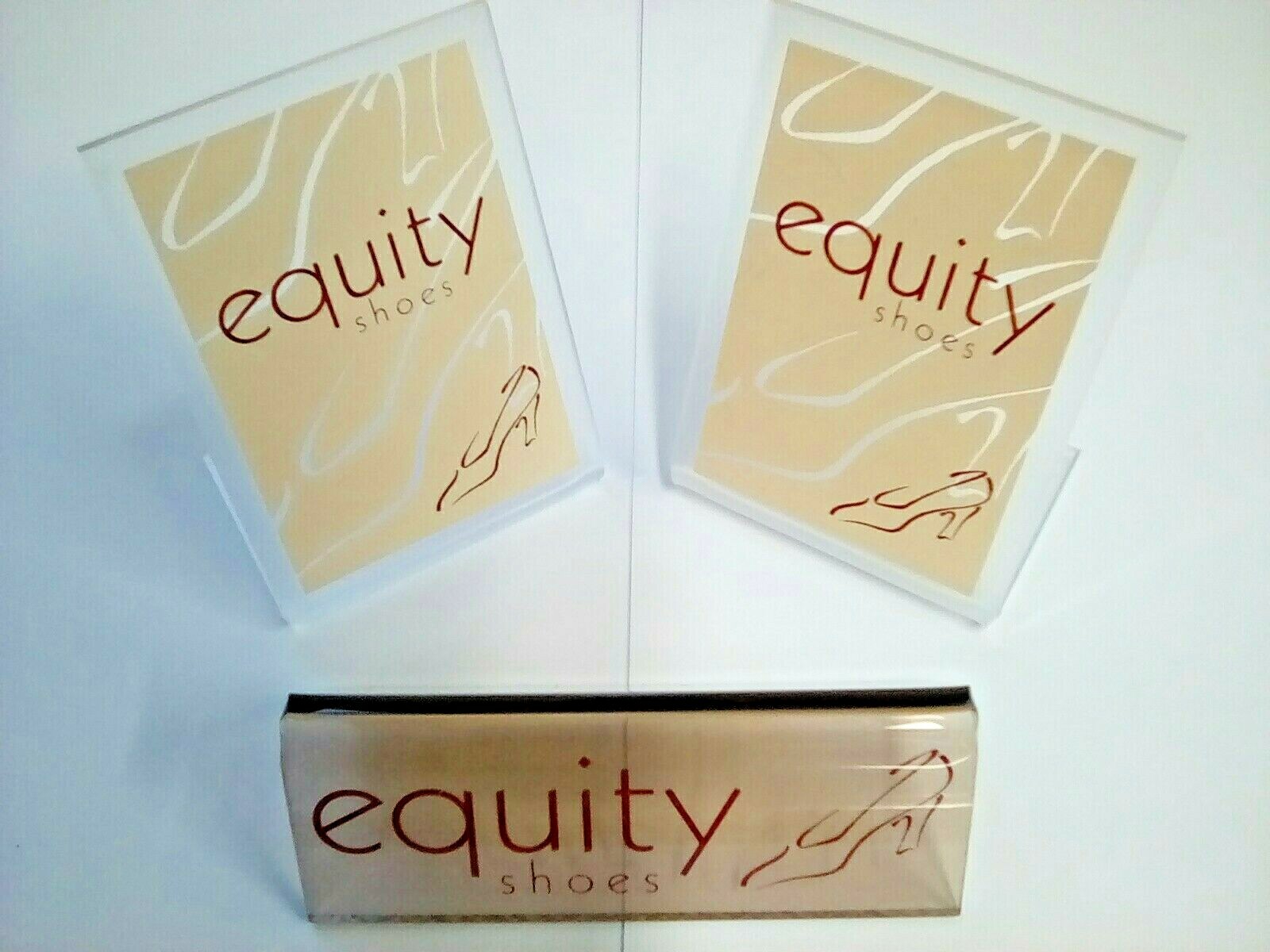 equity shoes, Small Shop Counter Window Display Vintage Signs Advert ...