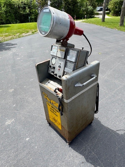 Vintage Heyer Dyna-Vision Engine Analyzer Oil Gas Service Station Tool ...