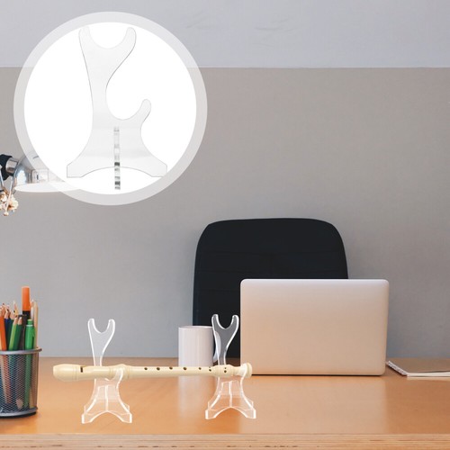 Transparent Bamboo Flute Holder Display Instrument Stand Acrylic | eBay