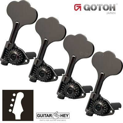 NEW Gotoh GBU510C-9 Compact Bass Machine Heads 4-in-line Tuners - COSMO ...