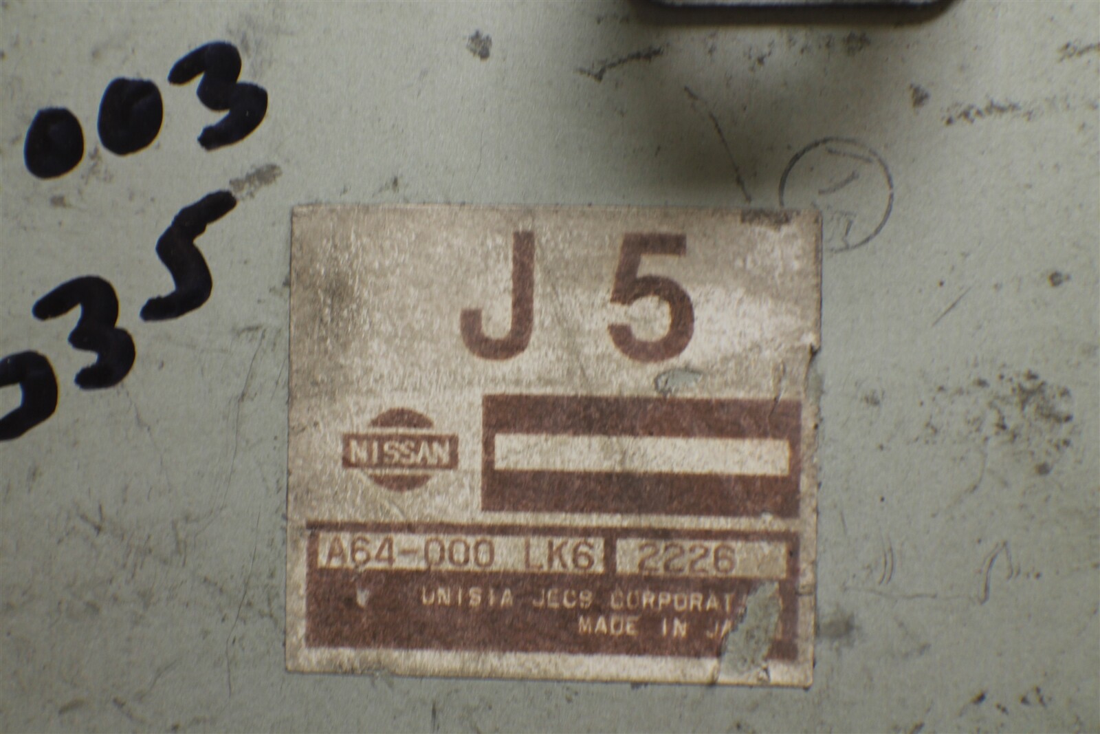 2003 Infiniti G35 G 35 Transmission TCU TCM Shift Module Control Unit ...