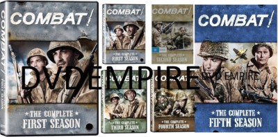Combat The Complete DVD Series Seasons 1,2,3,4,5 New Sealed Australian ...