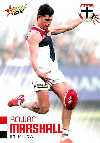 2020 ST KILDA SAINTS AFL Card ROWAN MARSHALL Footy Stars | eBay Australia