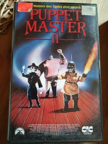 VHS Rarität: PUPPET MASTER 2 - DIE RÜCKKEHR (1990) ab 18 | eBay.de
