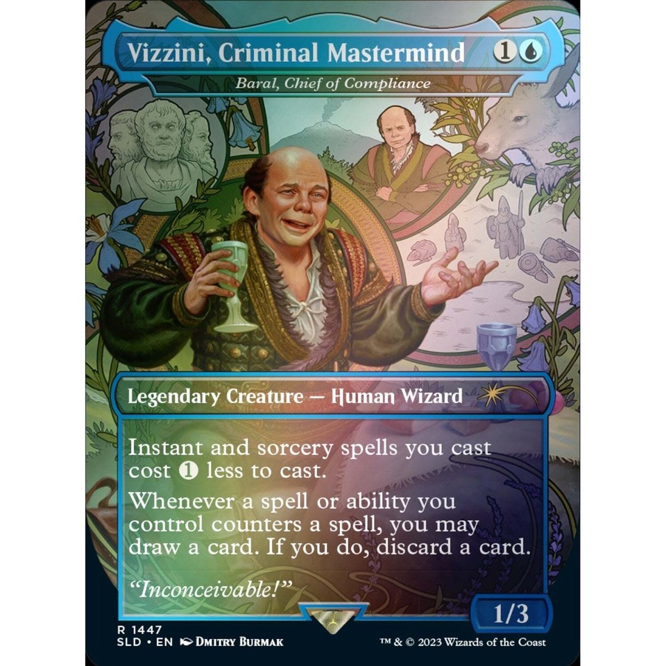 Magic the Gathering TCG: Secret Lair The Princess Bride - Foil Edition ...