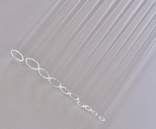 10x Pack of 10 Glass Tubing 12" Long Borosilicate Glass OD 12mm 10mm ...