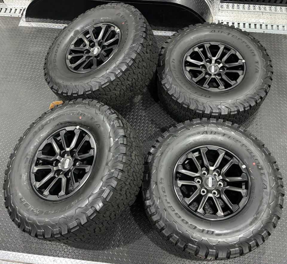 BLACK 2024 RAPTOR 17" FORD F-150 OEM FACTORY WHEELS KO2 TIRES RIMS ...