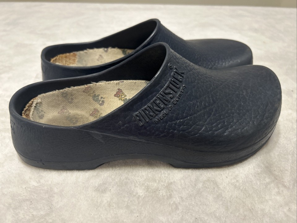 Birkenstock Super-Birki Clogs Womens 10 EU 41.5 Blue Slip-Resistant ...