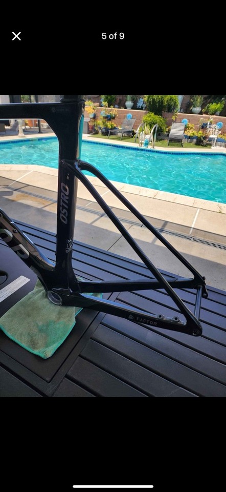 Factor Ostro VAM Frameset 54cm with Handlebar and Seatpost | eBay