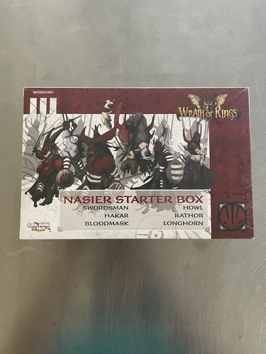 NEW Wrath of Kings House Nasier Starter Box - 30 Models (WOK01001 ...