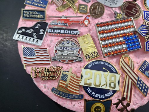 Vintage and Modern Commemorative Lapel Pins Lot Multicolor | eBay