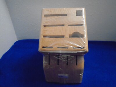 Wusthof 13-slot Knife Block #2263-100 Beautiful Maple Wood Brand New | eBay