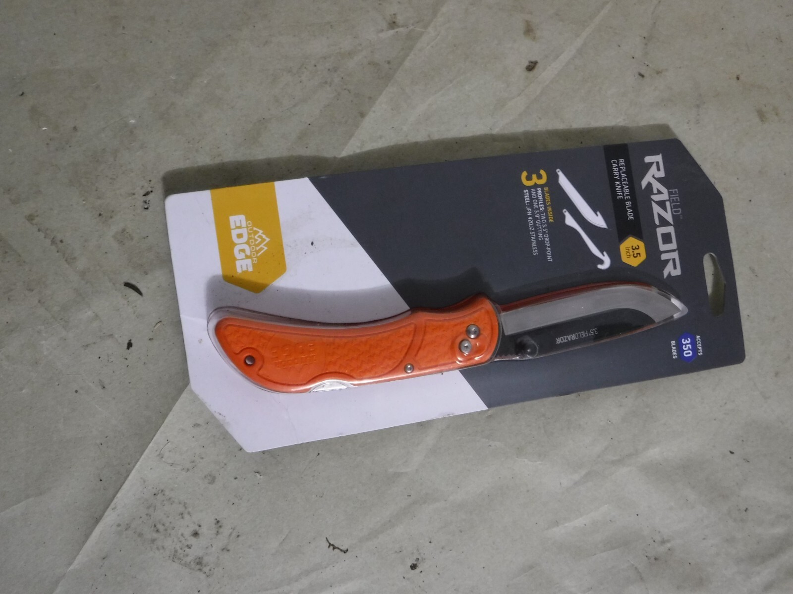 Outdoor Edge Razor Blaze 3.5 inch Hunting Knife for sale online | eBay