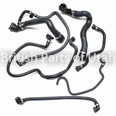 Range Rover L322 Radiator Hose Upper Lower Thermostat Water Pump ...