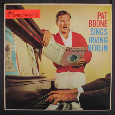PAT BOONE: sings irving berlin DOT 12" LP 33 RPM | eBay
