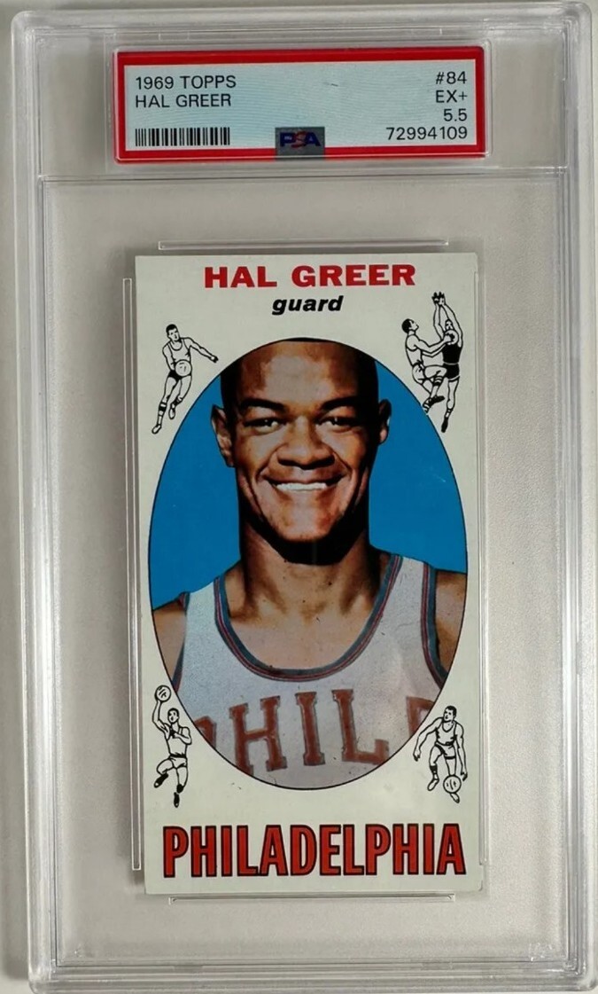1969 Topps #84 HAL GREER #84 PSA 5.5 EX+ HOF | eBay