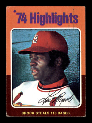 1975 Topps - #2 Lou Brock | eBay