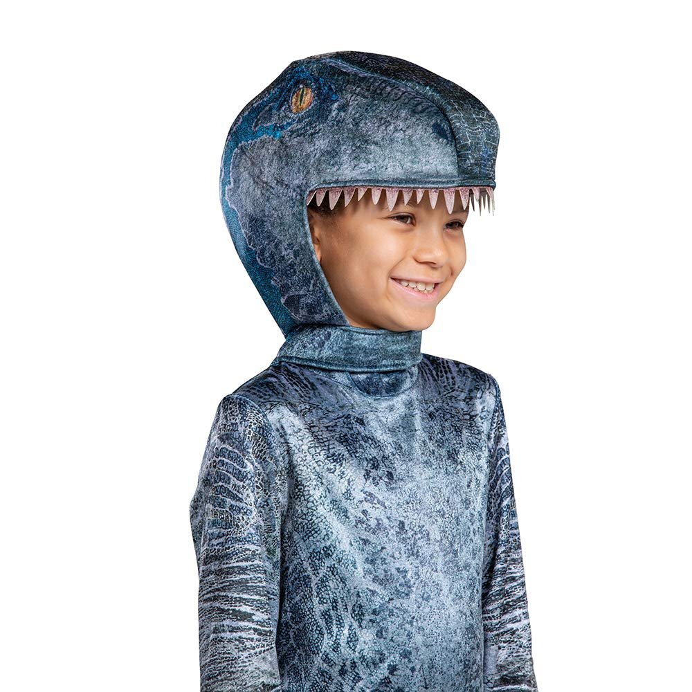 Jurassic World Blue Velociraptor Costume for Kids, Di… - Gem
