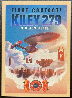 Star Trek Strange New Worlds Travel Poster Card Kiley 279 T1 | eBay