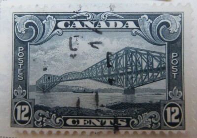 Canada Stamp Scott #156, 12c Quebec Bridge, Used, SCV$8 | eBay