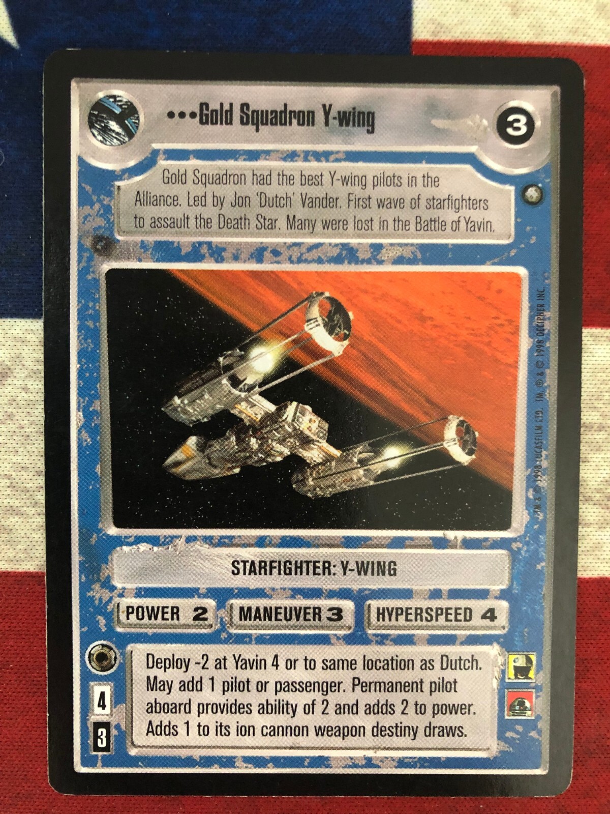 Star Wars CCG - Official Tournament Sealed Deck singles SWCCG OTSD ...