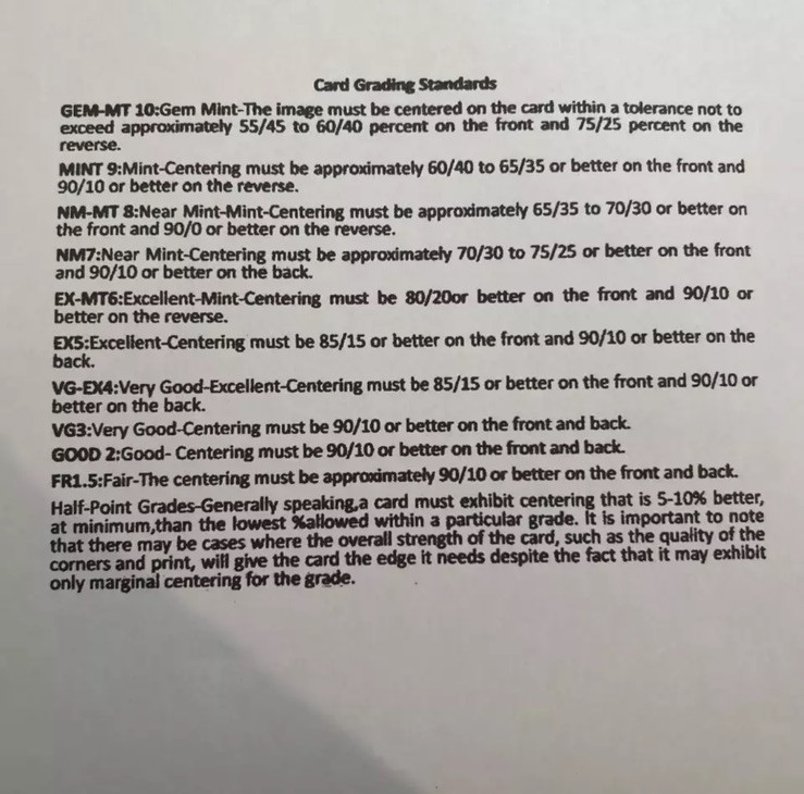 TCG Card Grading Centering Tool Pokémon, Sports, Disney, YuGiOh PSA ...