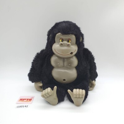 RUSS G142 Gray Gorilla Vintage Albert II Thumb Sucker Plush 7" Toy Doll ...
