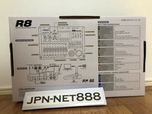 Zoom R8 Eight-Track Digital Recorder for sale online | eBay