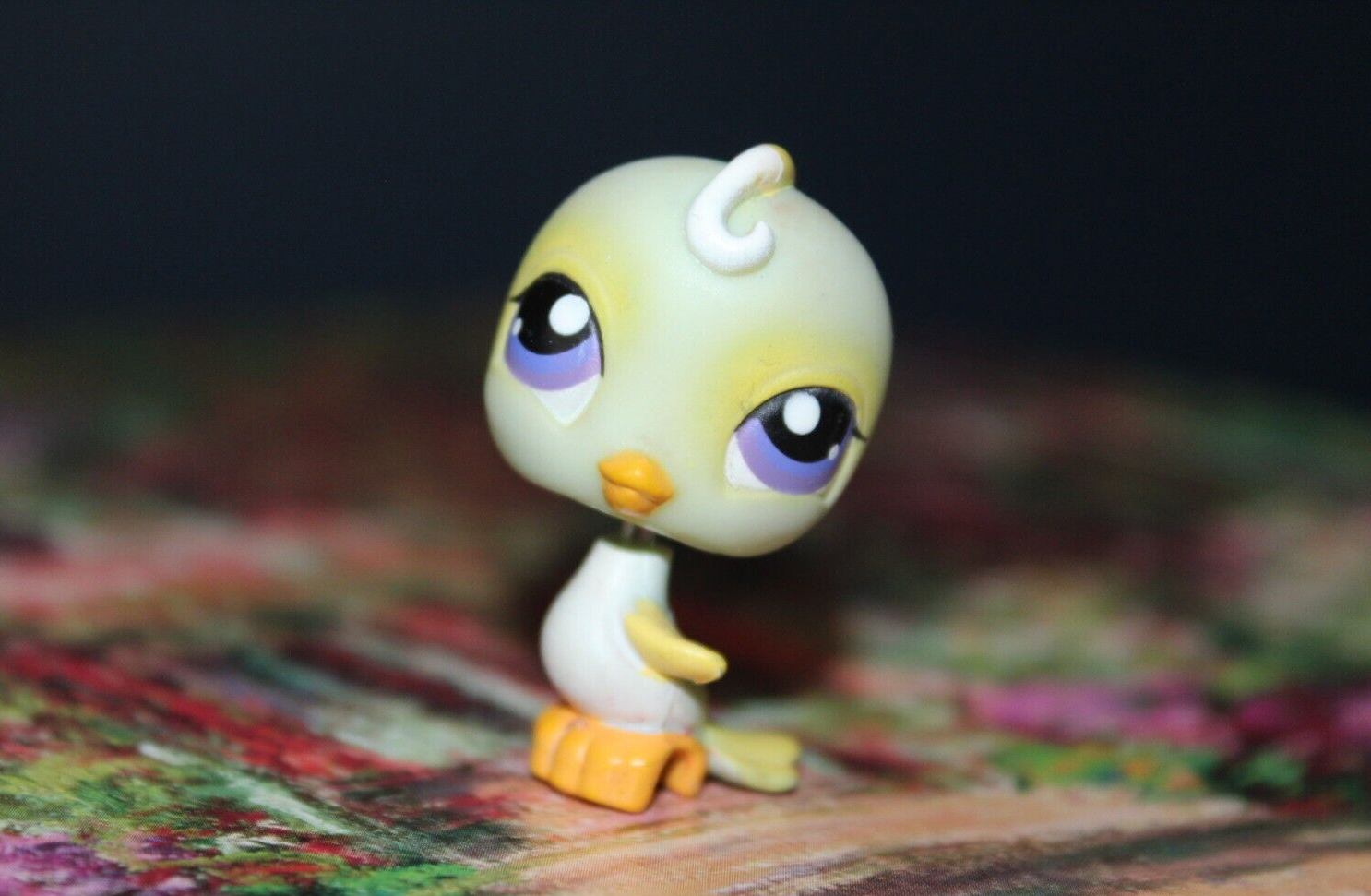 {Littlest Pet Shop} LPS #294 Mint Green PASTEL Sparrow Bird CURL [2004 ...