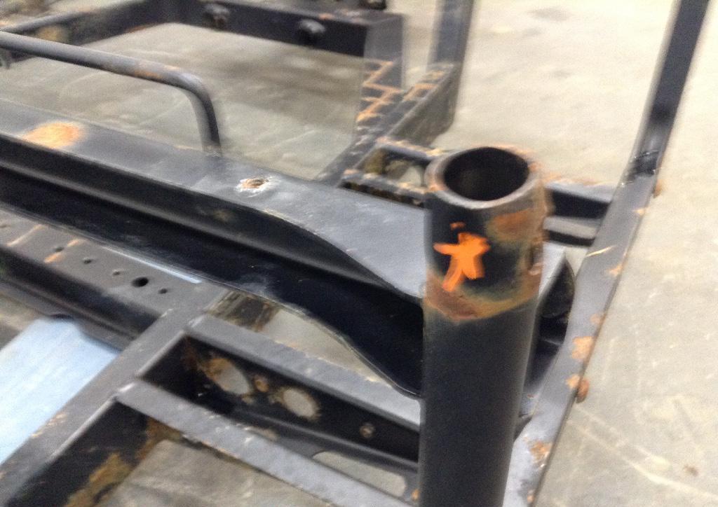 Frame Chassis From 2013 Polaris RZR 570 #32 | eBay